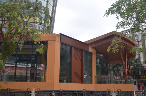 3mm Solid Aluminium Timber Look (Wood Look) Sheet Cladding for External ...