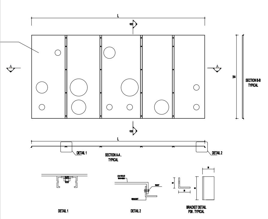 Powder Coated Aluminium Sheet Cladding - Kingmets
